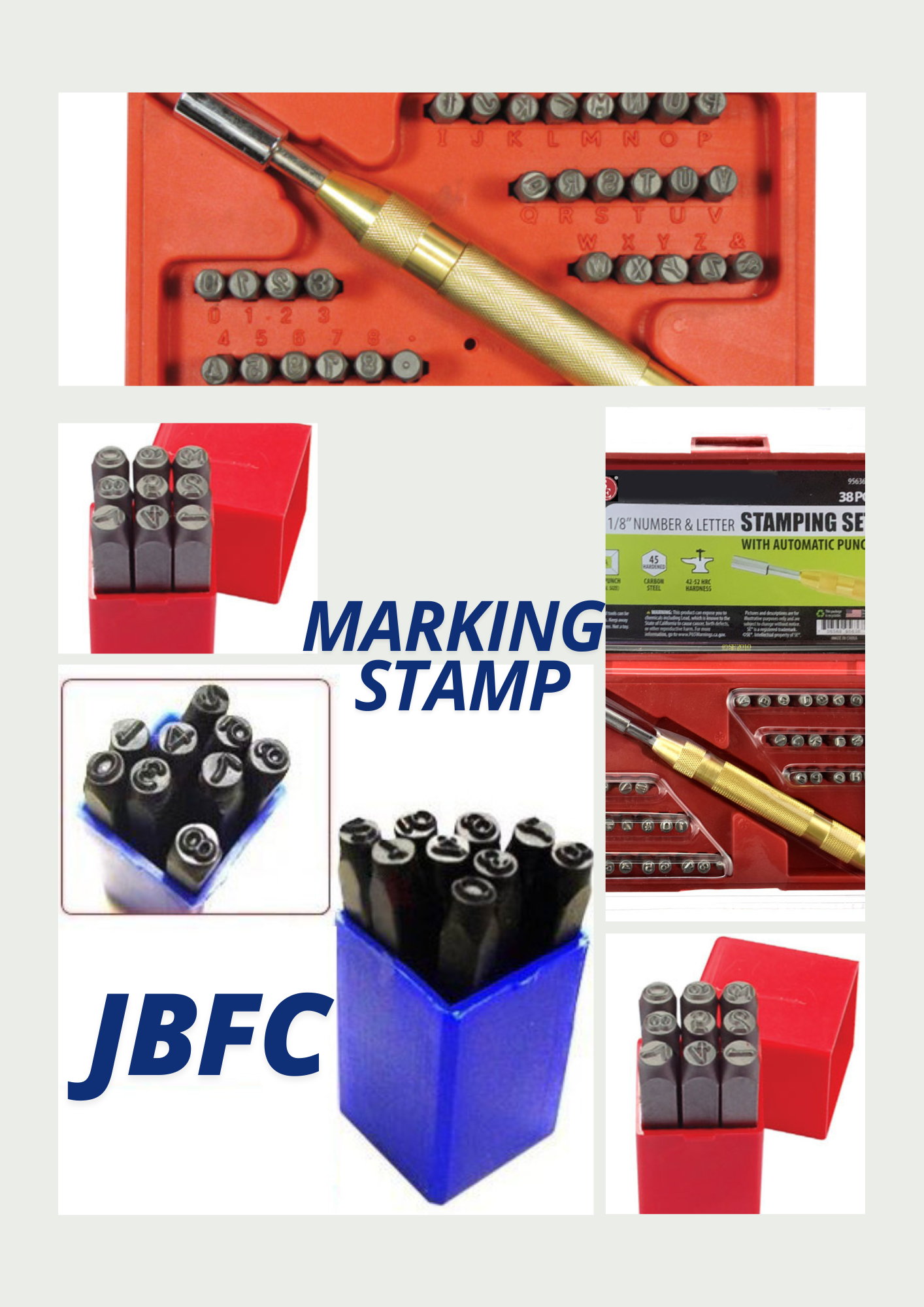 JT - Marking Stamp – Johnson Brothers Lapidary